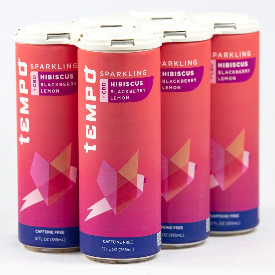 Sparkling Blackberry Hibiscus – Tempo-Infused