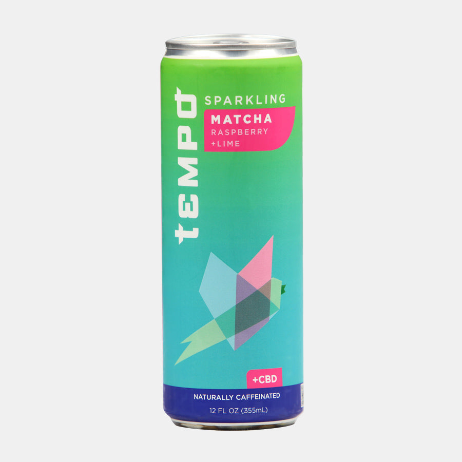Sparkling Raspberry Matcha – Tempo-Infused